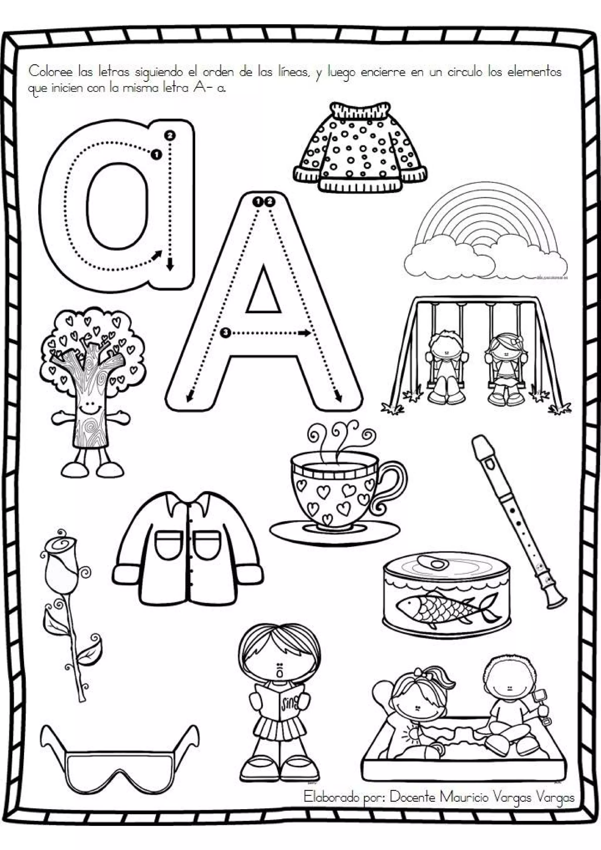 Librito para-practicar-y-repasar-las-vocales-pdf | PDF