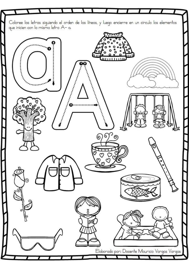 Librito para-practicar-y-repasar-las-vocales-pdf | PDF