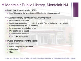 Public libraries and their budgets in 2010 | PPTX