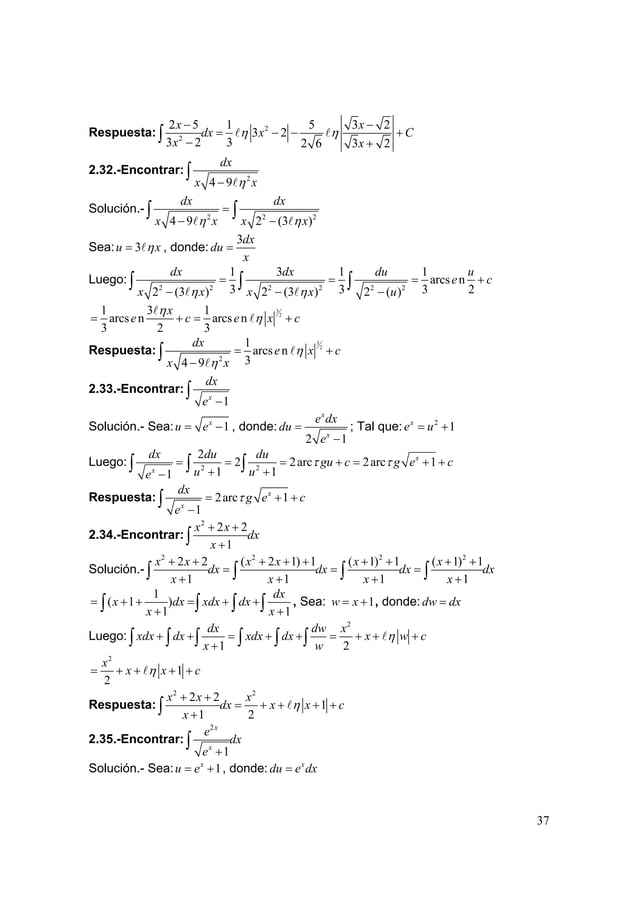 Libro calculo integral | PDF
