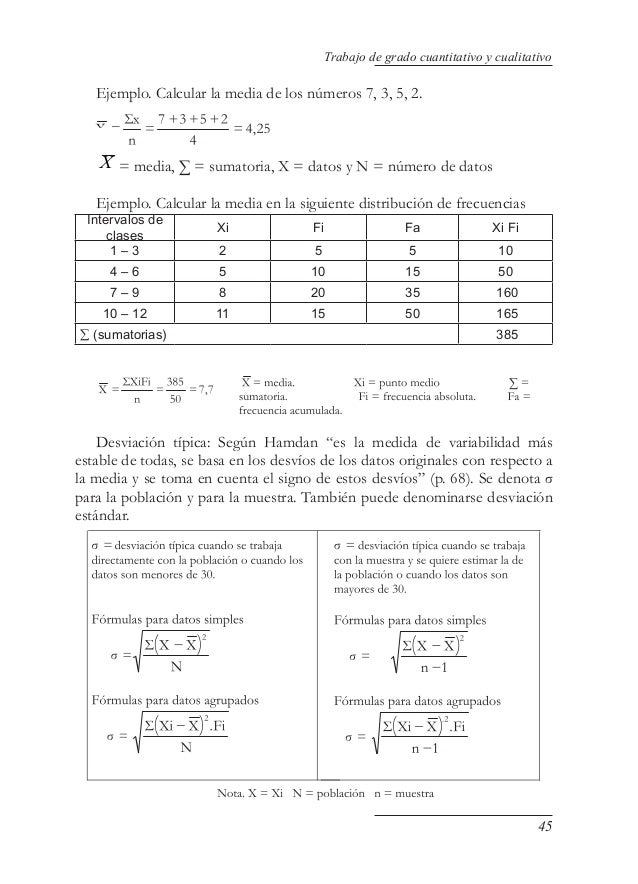 Ejemplos De Algoritmos Cualitativos Y Cuantitativos