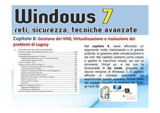 Libro windows 7 reti sicurezza tecniche avanzate | PDF