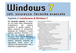 Libro windows 7 reti sicurezza tecniche avanzate | PDF