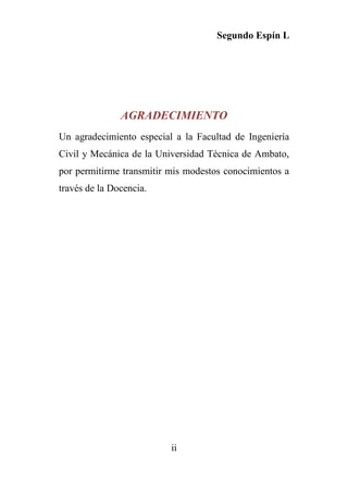 INGENIERÍA DE MATERIALES- Ing. Segundo Espin- UTA | PDF