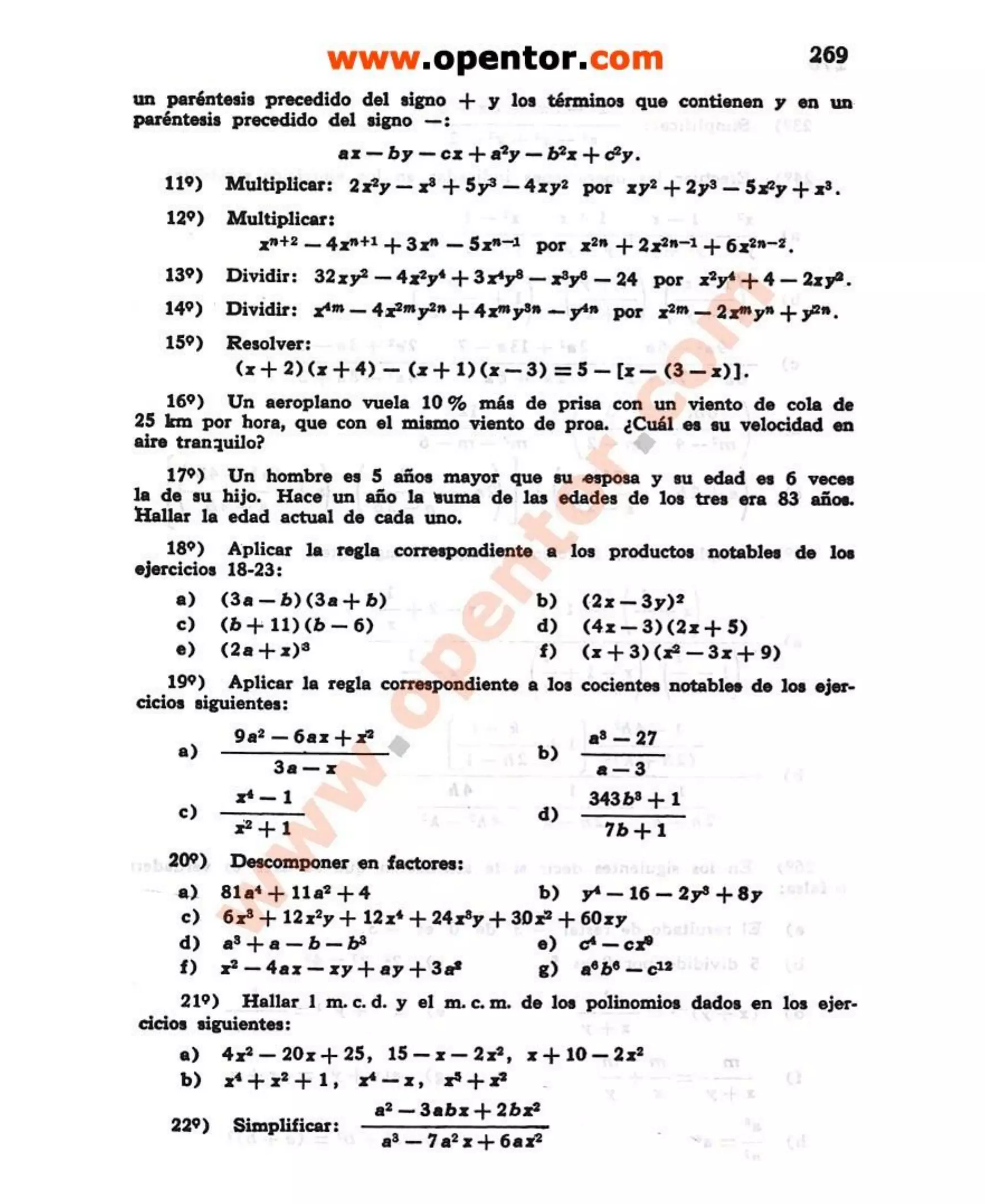 Libro algebra de mancil | PDF