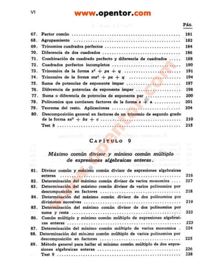 Libro algebra de mancil | PDF