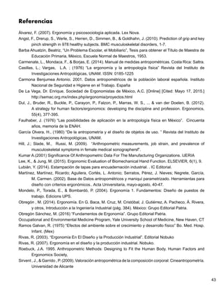 Antropometría | PDF