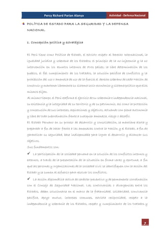 Libro blanco de la defensa nacional | DOCX