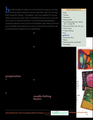 Libro de cloth and scisrors | PDF | Needlework | Arts and Crafts