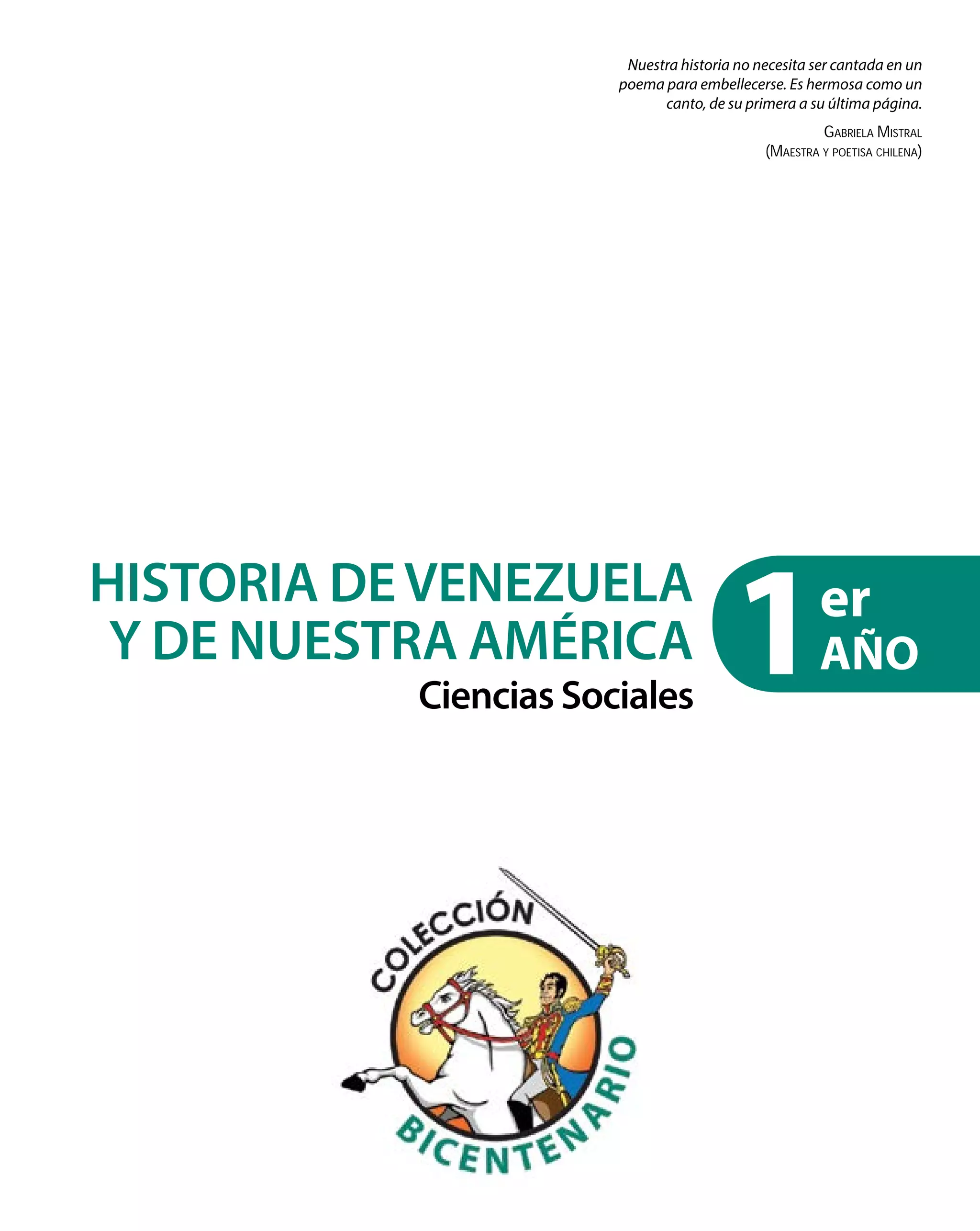 Libro de Historia de Venezuela 1er año Colección Bicentenario.pdf