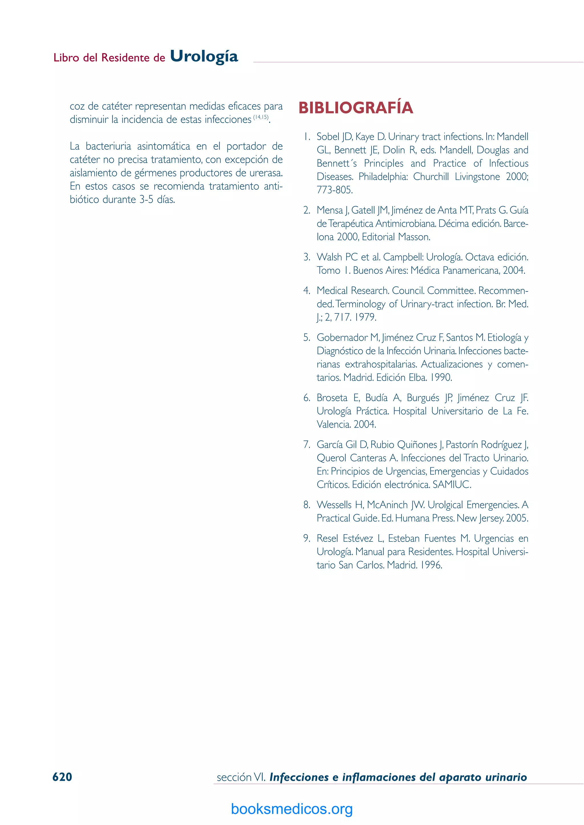 Libro del residente de urologia_booksmedicos.org(1).pdf | Infectious ...