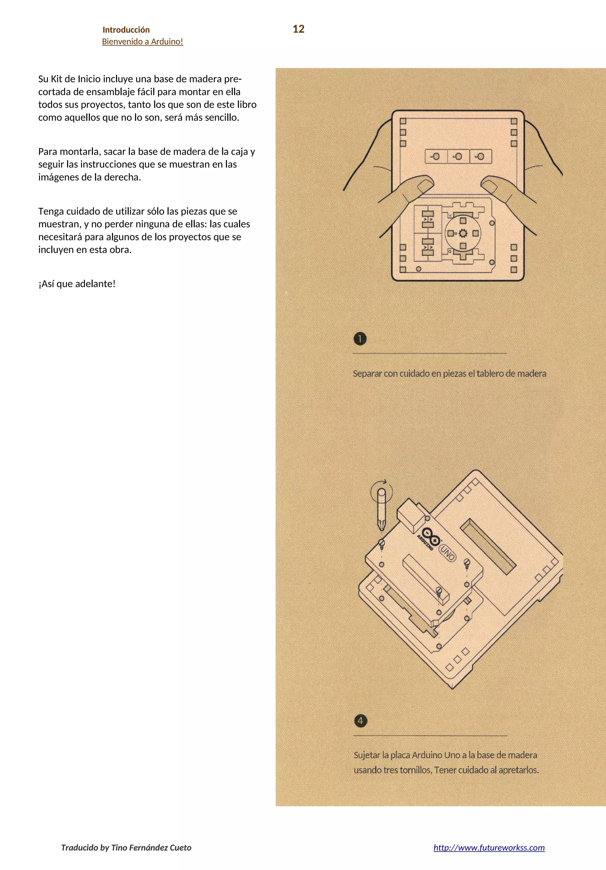 Libro de proyectos del kit oficial de Arduino en castellano completo ...
