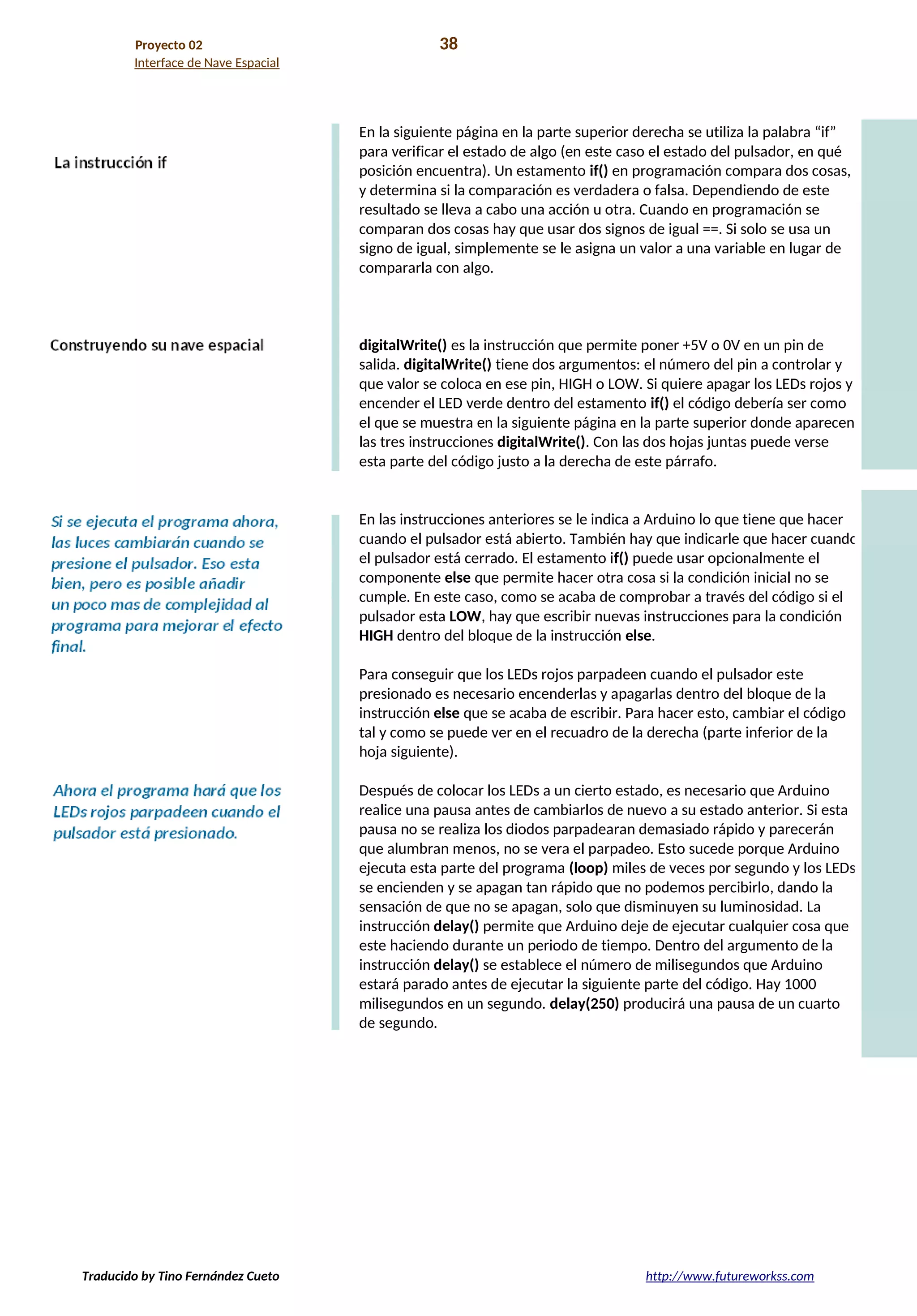 Libro de proyectos del kit oficial de Arduino en castellano completo ...