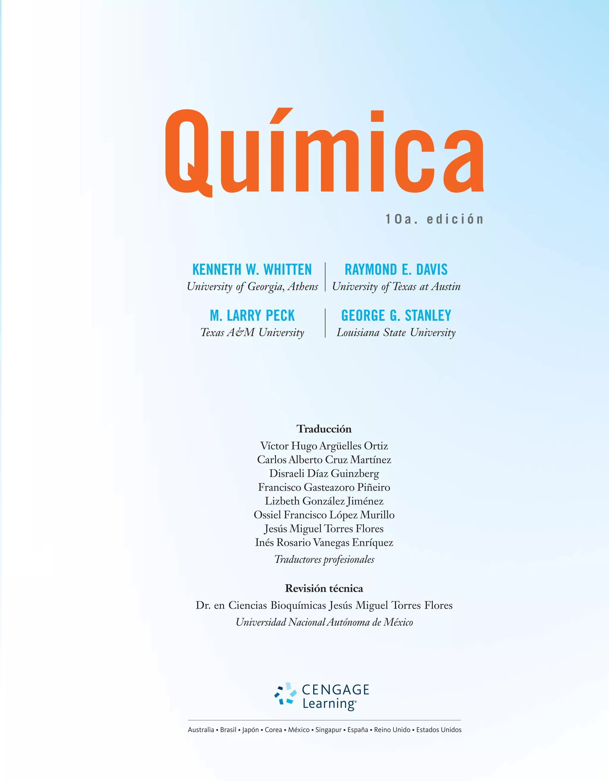Libro De Química Whitten Pdf