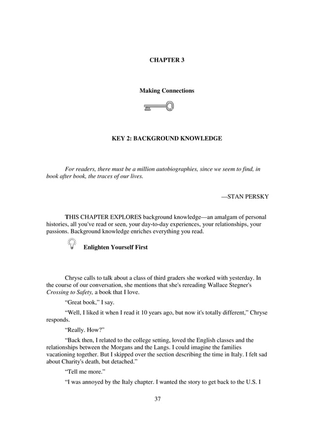 7 keys to comprehension - Susan Zimmermann and Anthony Hutchins | PDF