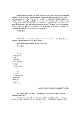 7 keys to comprehension - Susan Zimmermann and Anthony Hutchins | PDF