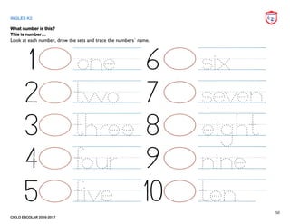 LIBRO INGLES para preescolar k2 COMPLETO | PDF