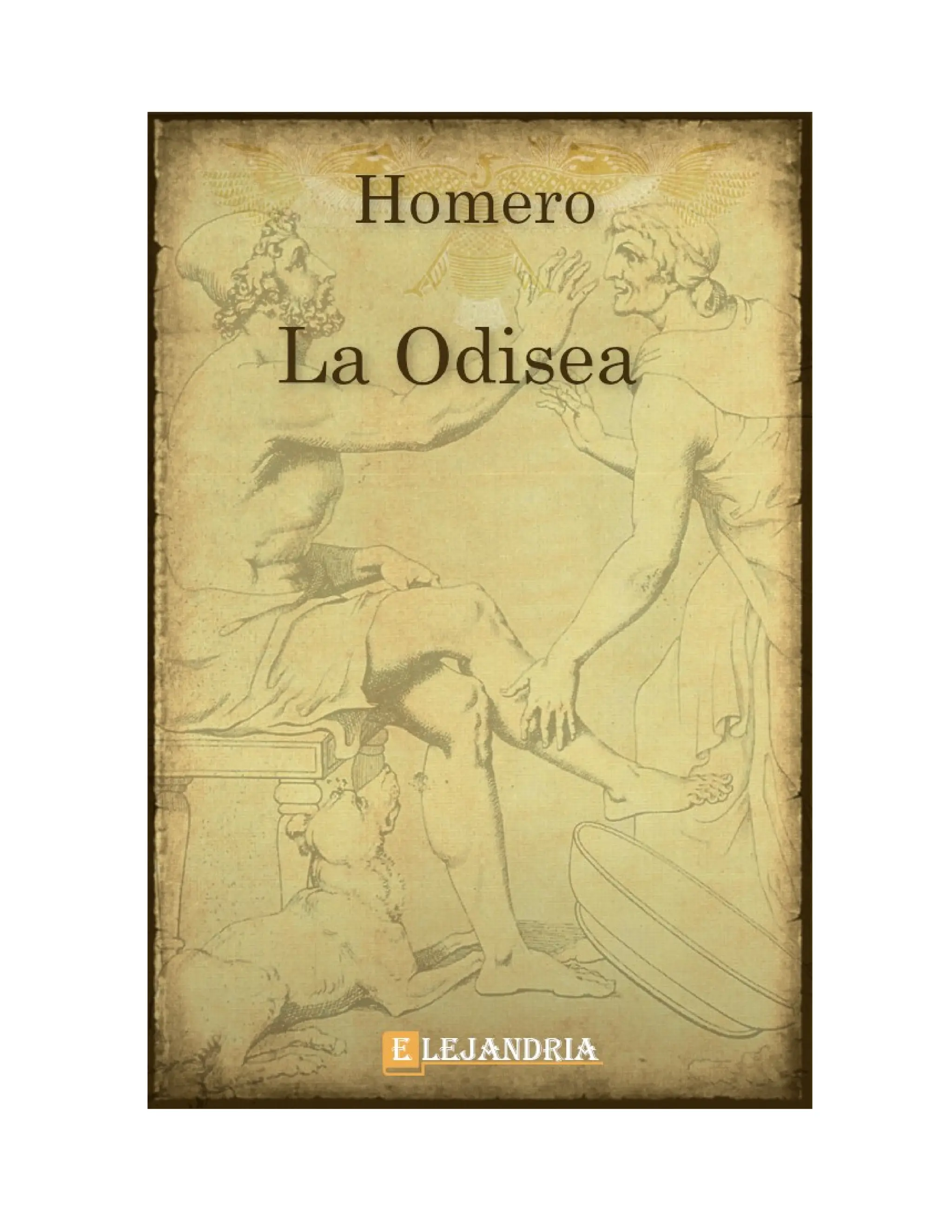 Libro La Odisea Homero, poema griego épico | PDF
