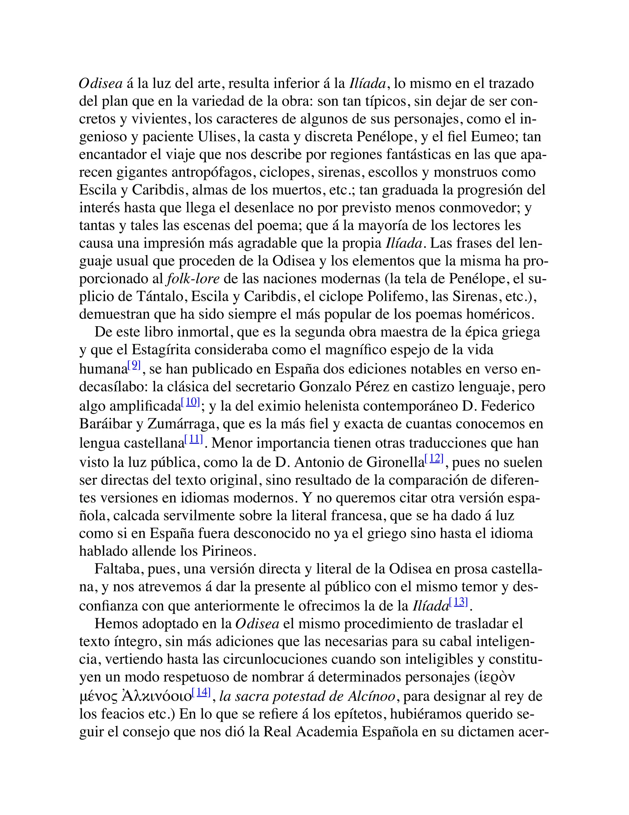 Libro La Odisea Homero, poema griego épico | PDF