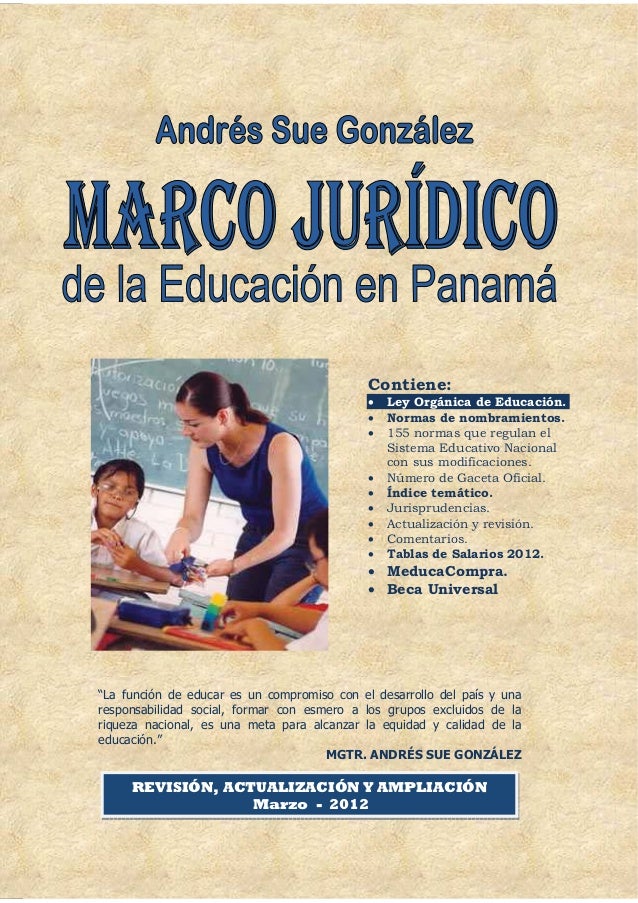 Libro marco juridico de panamà Libro marco juridico de panamà
