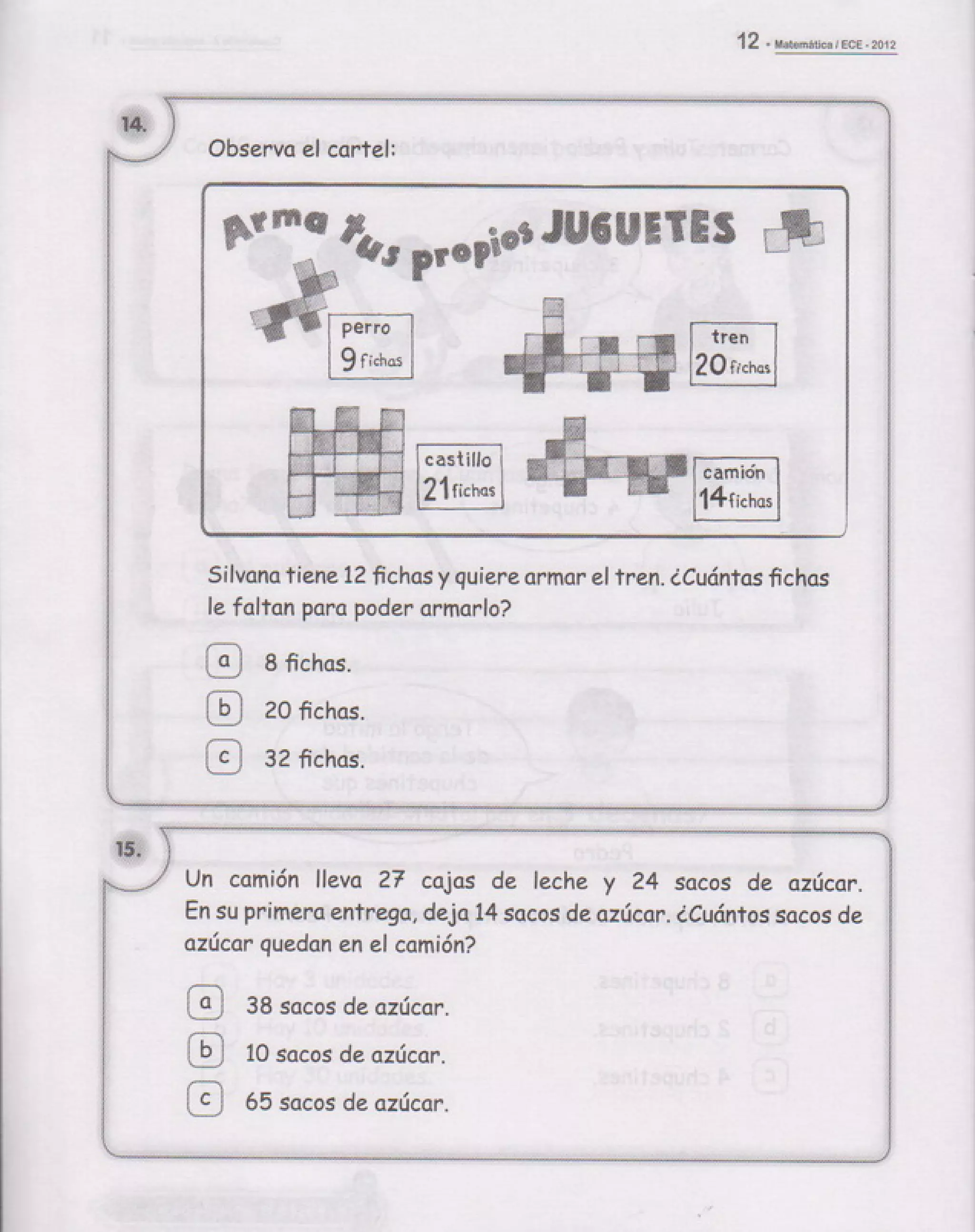 Libro ECE matematica 2 grado dia 2 | PDF