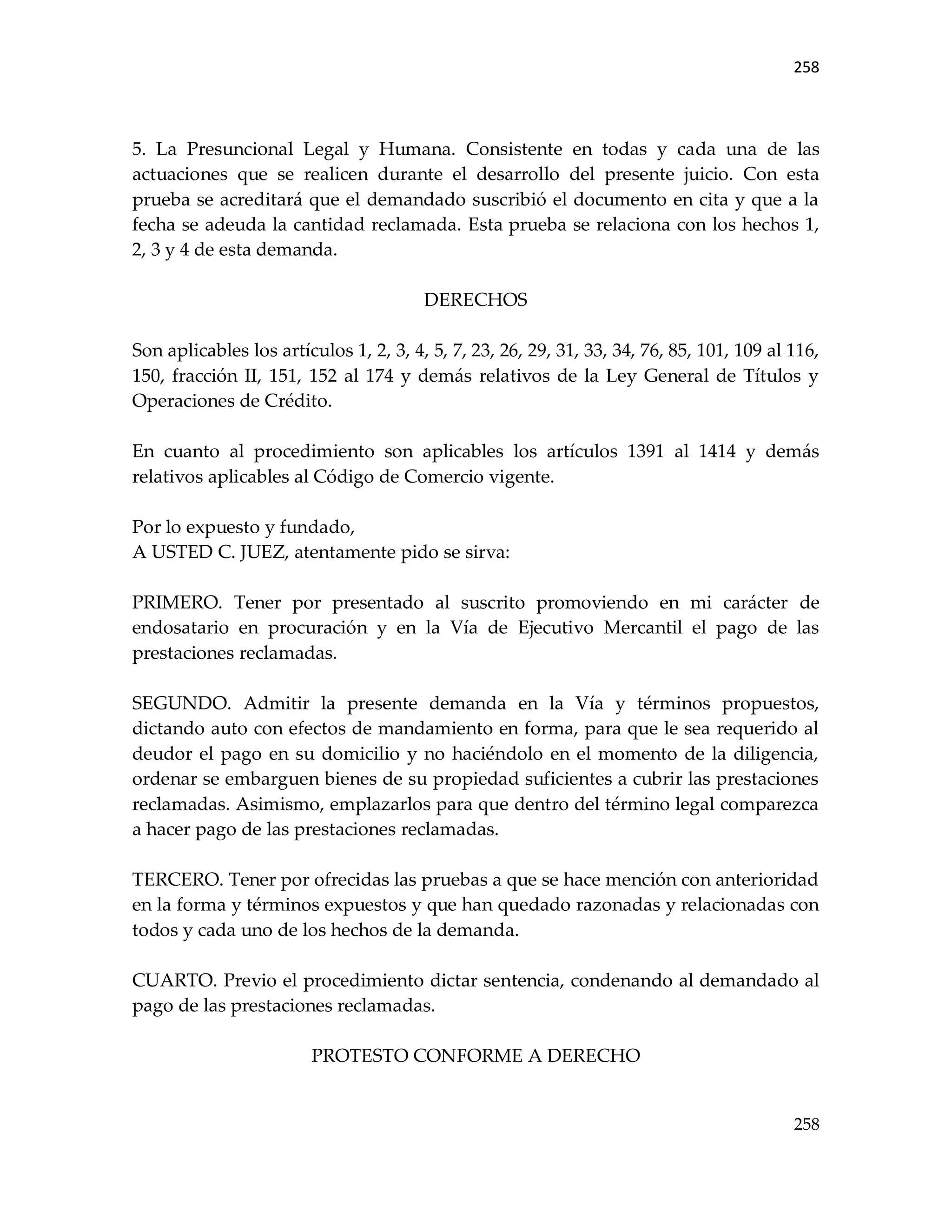 EL PROCEDIMIENTO MERCANTIL PARTE 14 DE 20 | PDF