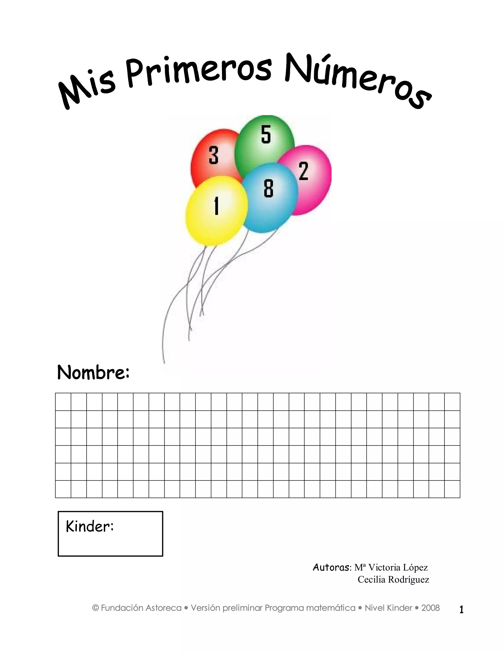Libro mis primeros números del 1 10 (matemáticas) | PDF