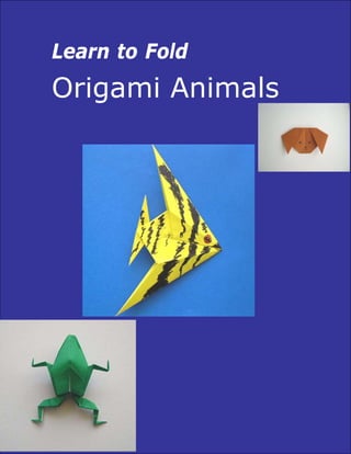 Libro origami animals | PDF