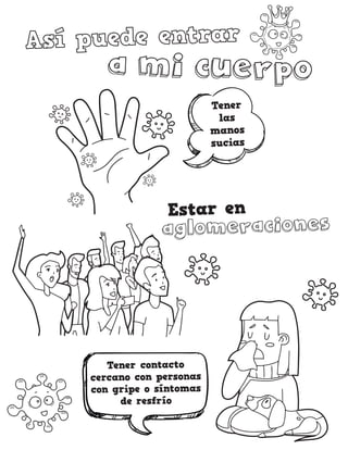 Libro para colorear COVID - 19 y DDHH | PDF