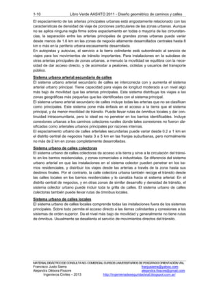Libro verde aashto 2011 | PDF