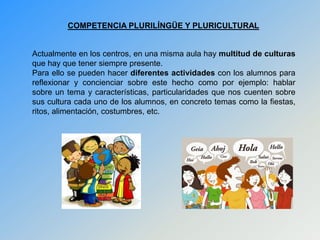 Competencia lingüística. Un modelo de aprendizaje de la lengua | PPTX
