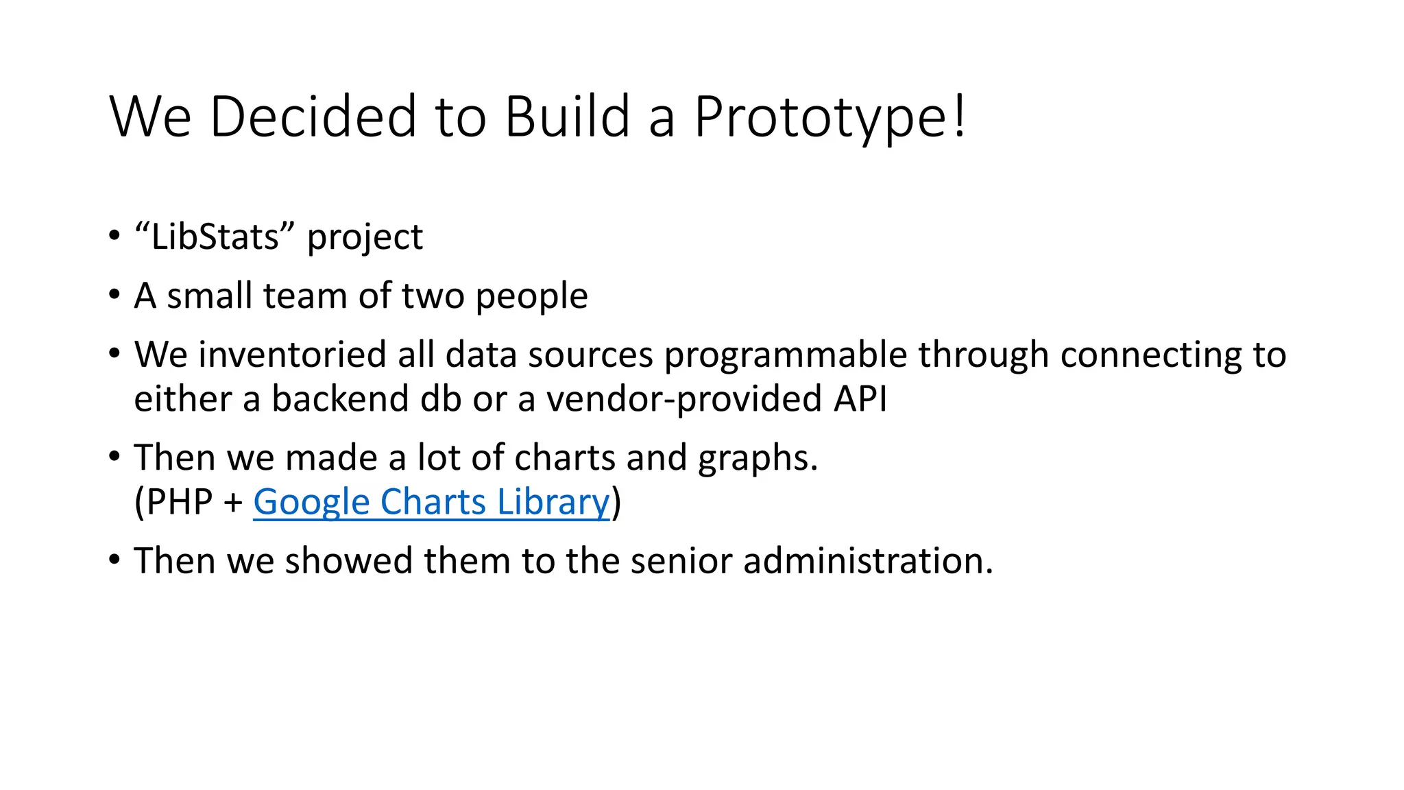 Visualizing Library Data | PPT