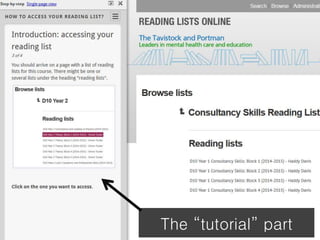 Rebus: Tutorial - Creating online tutorials for your own resources | PPT