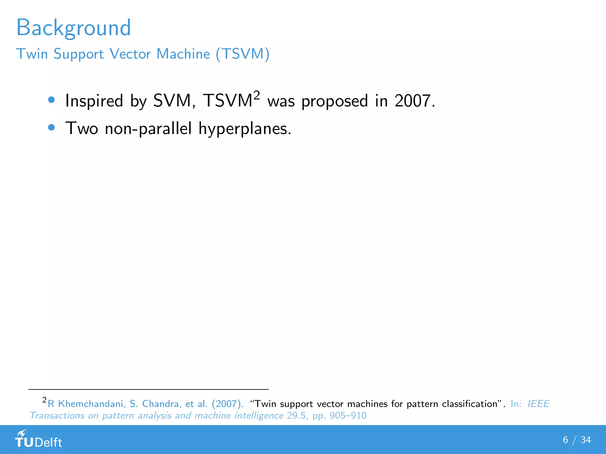 LIBTwinSVM: A Library for Twin Support Vector Machine | PDF