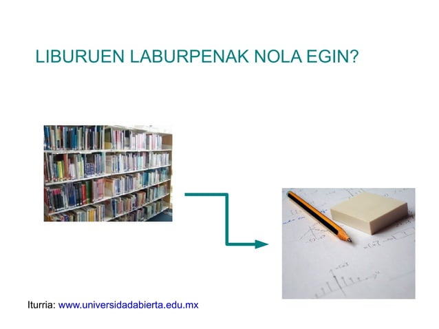 Liburuak Laburtzen | PPT