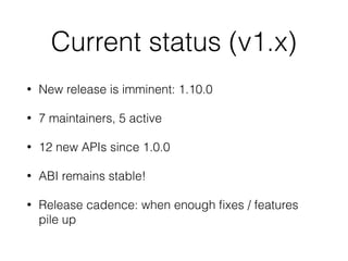 Planning libuv v2 | PPT