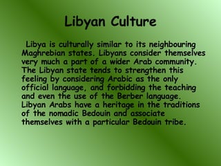 Libya Project V2.O | PPT