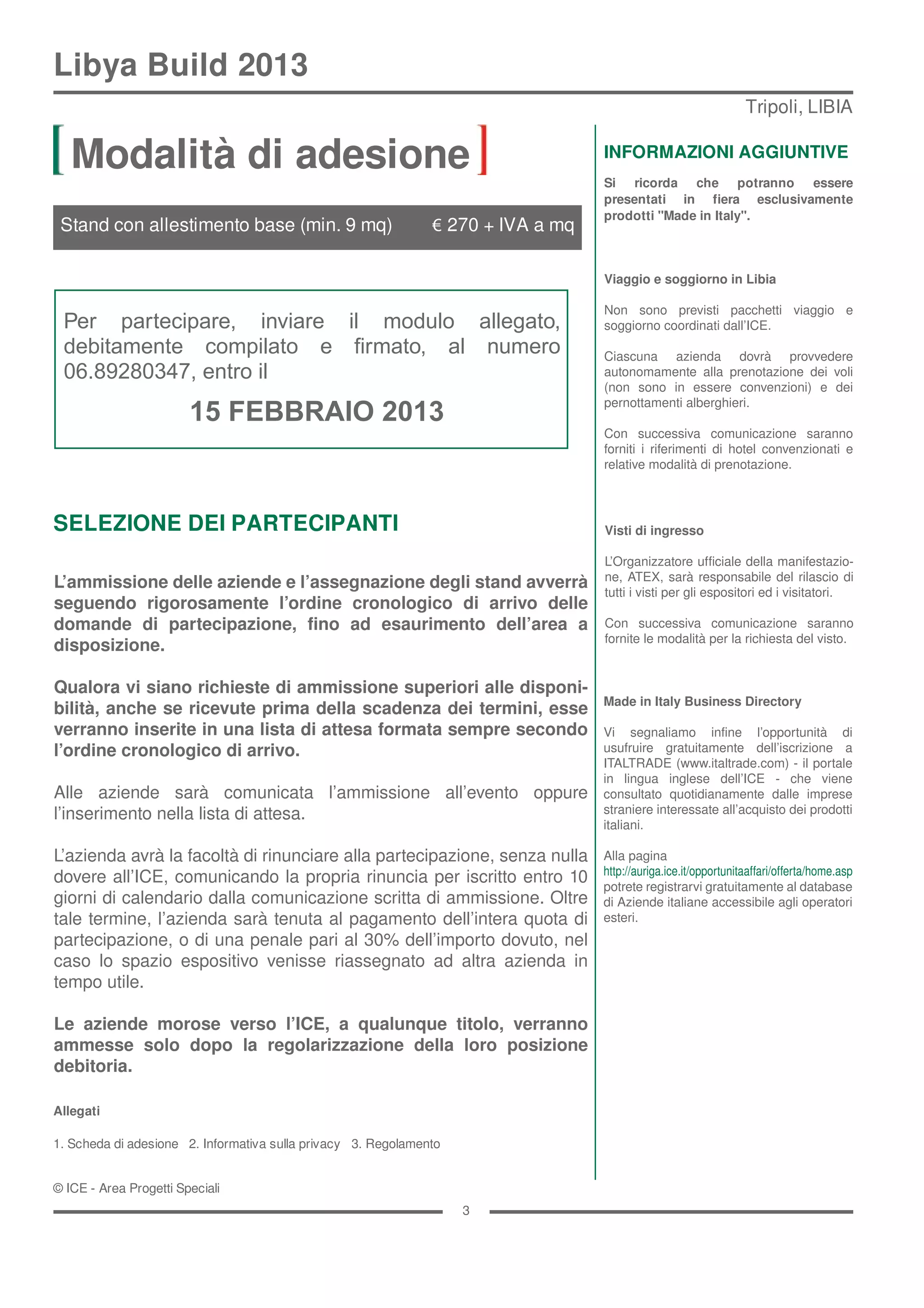 Libya Build 2013 | PDF