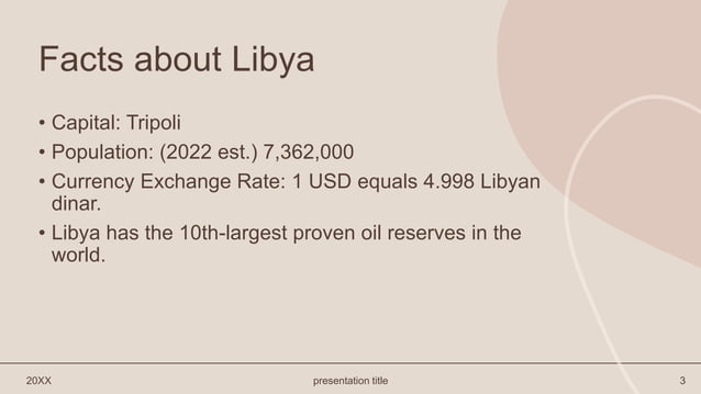 Libya Presentation - Mehemed .pptx | Africa Travel | Travel Locations
