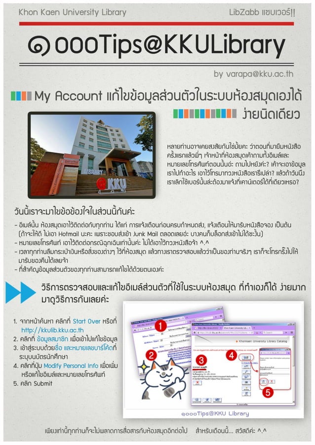 LIBzabb: KKU Library Smart News v 31 | PDF