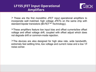Electronics linear integrated circuits lic.ppt