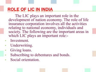 Life insurance companies in india | PPTX