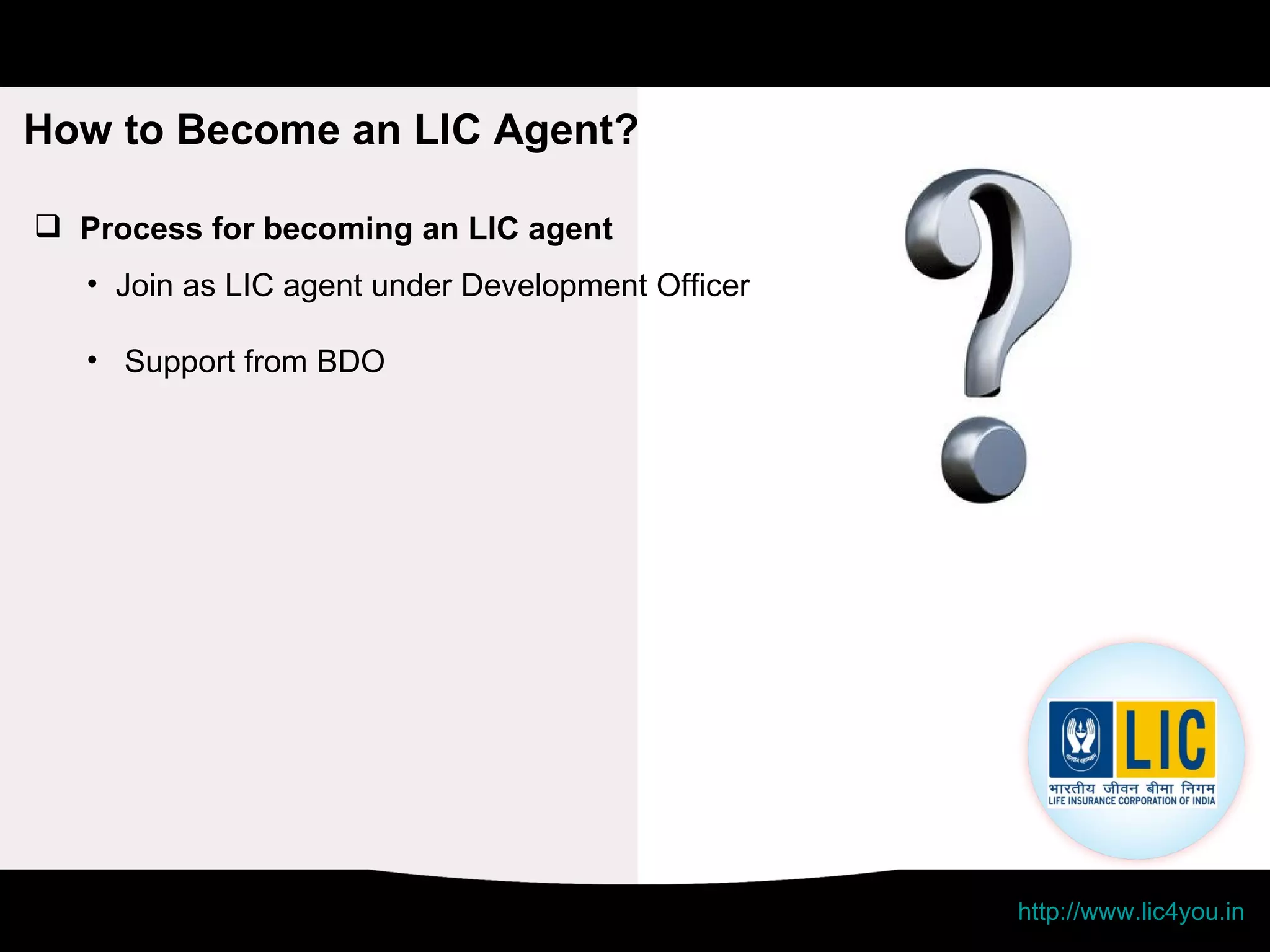 LIC Agent Training, Recruitment by Raj Sharma | PPT
