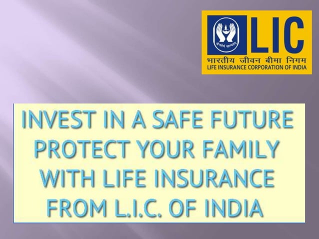 Lic agent chennai | PPT