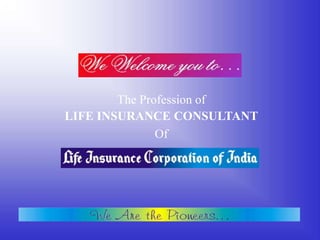 Lic agents recruitment training procedure | PPSX