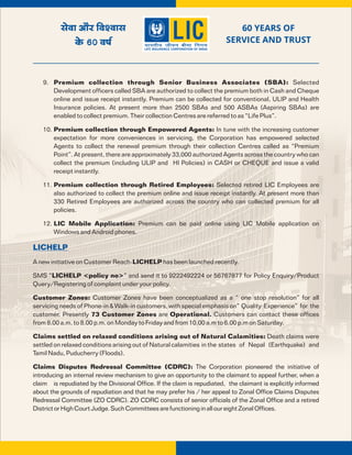 LIC OF INDIA Corporate Profile 2015 2016 | PDF