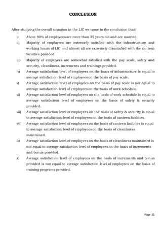 Lic employee satisfaction | DOCX