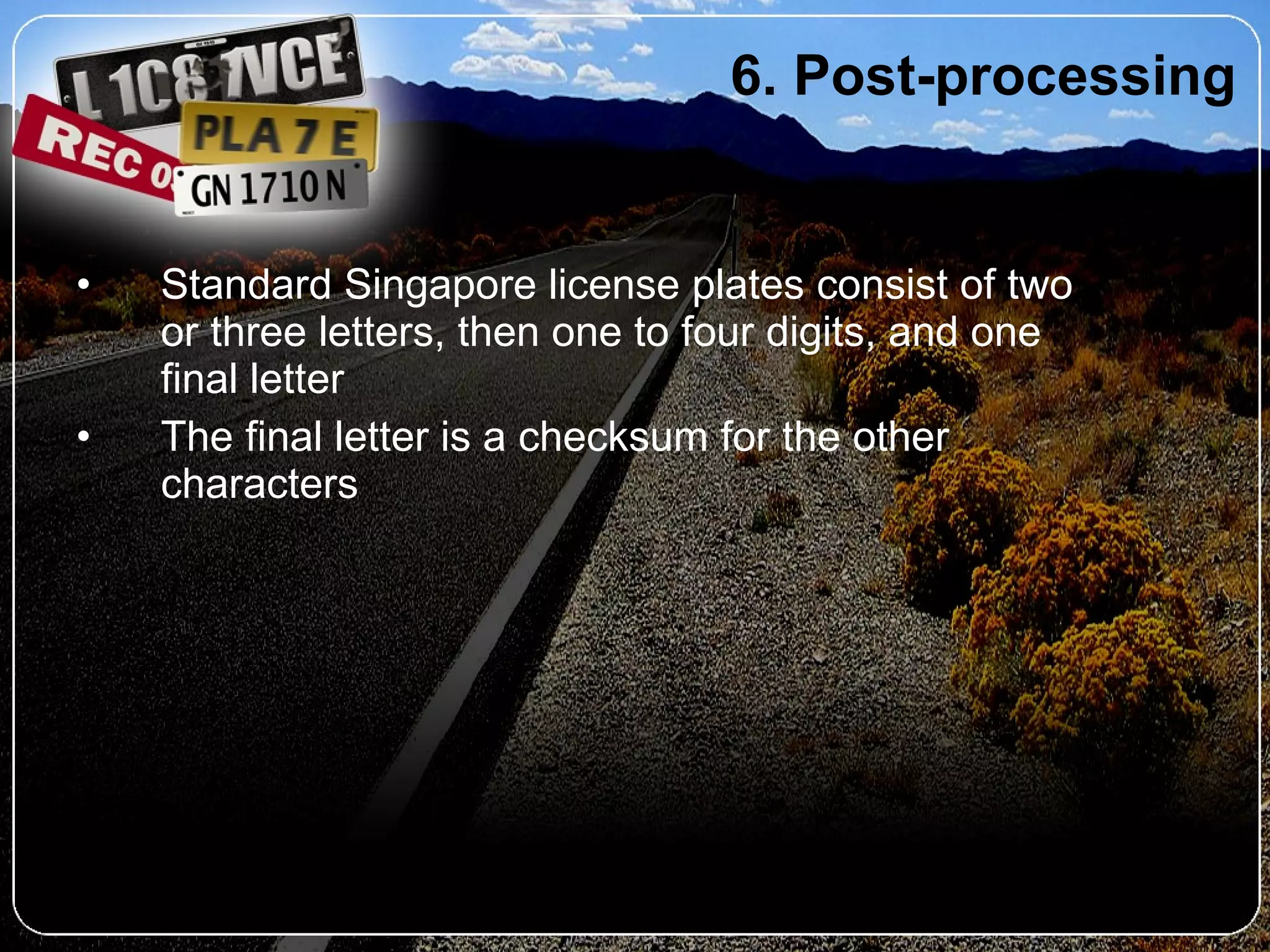 License Plate Recognition | PPT