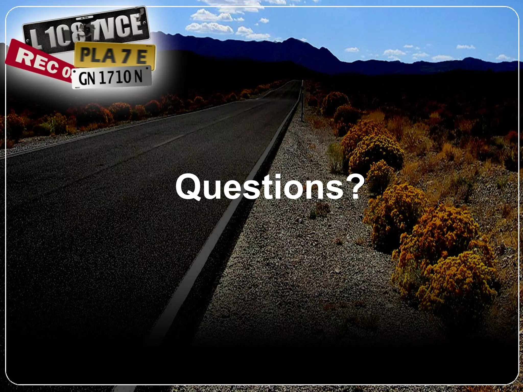 License Plate Recognition | PPT