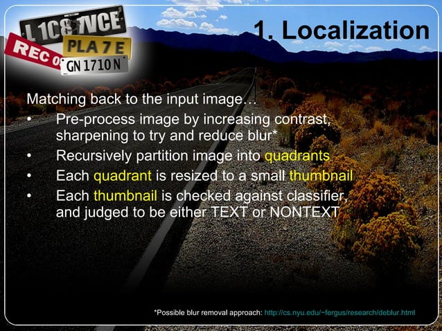 License Plate Recognition | PPT